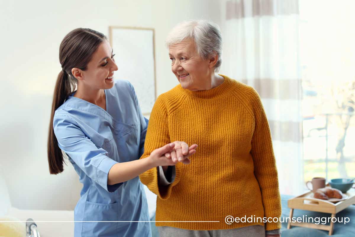 Mental Health Care for Elderly in Hospice | Eddins Houston