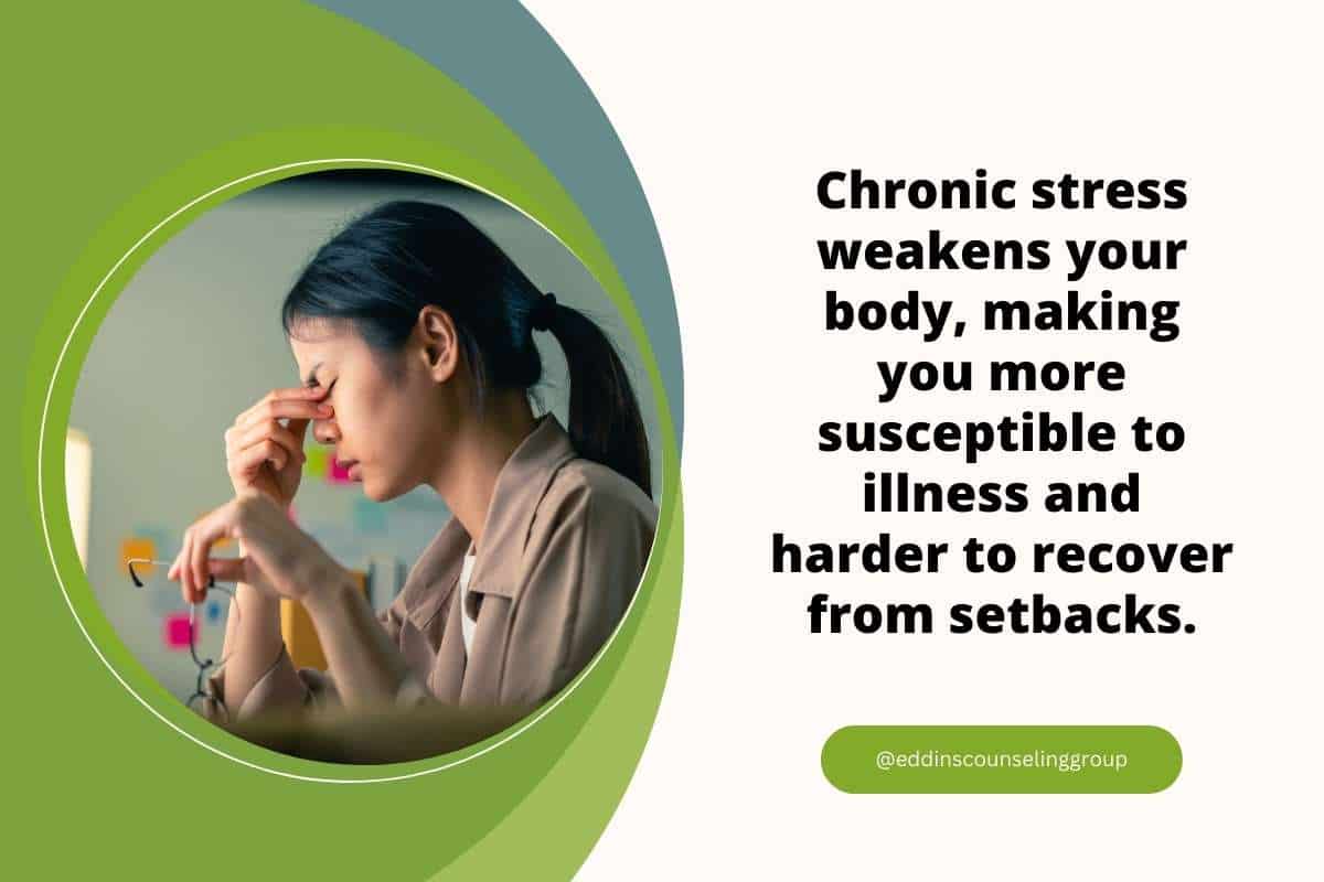 How Chronic Stress Affects Physical Health | Eddins Houston