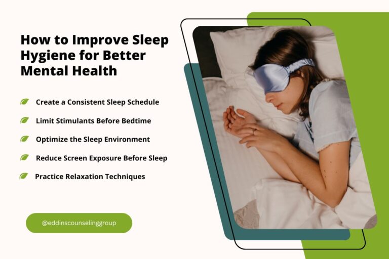 Why Good Sleep Hygiene Matters | Eddins Counseling Houston