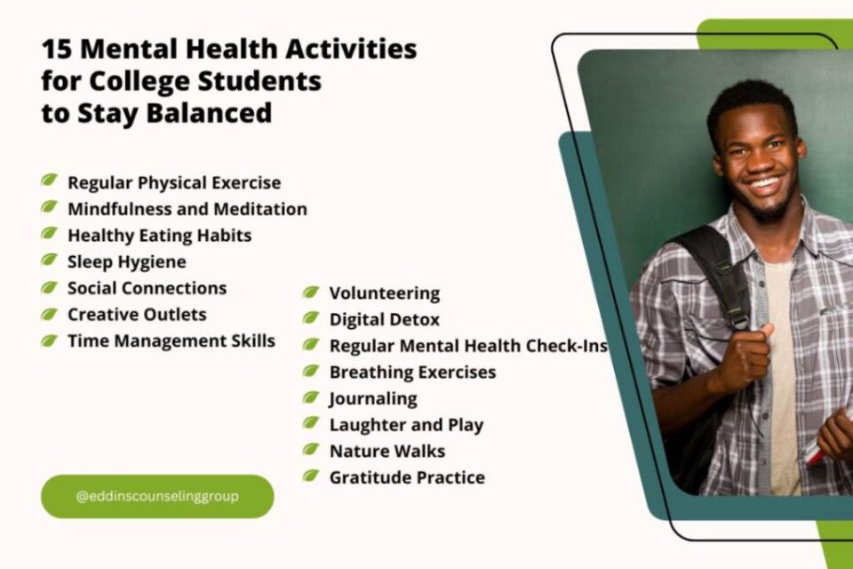 Top Mental Health Activities for College | Eddins Houston