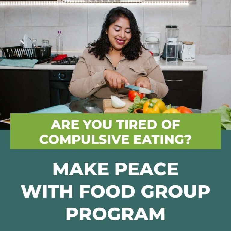 Make Peace With Food Group Program | Eddins Counseling